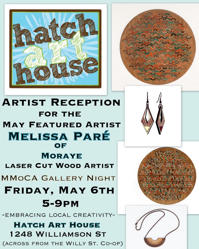 May Featured Artist; Melissa Paré & Spring Gallery Night! – Hatch Art House